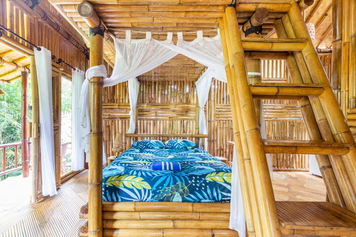 Bamboo House With Jugle View # Pondok Salacca# - Bali