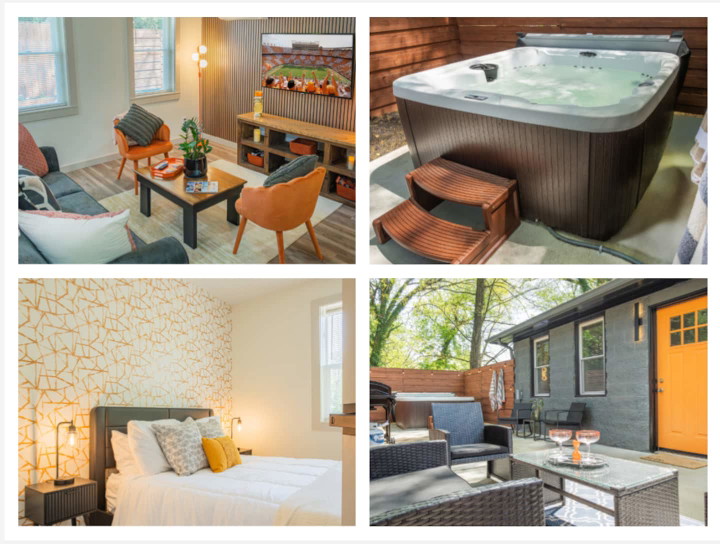 Knoxville Comfort: Hot Tub-grill-fenced Patio-pets - Knoxville, TN