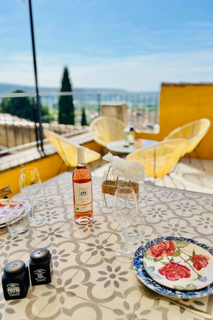 Bonnieux Terrasse & Vue Luberon | 3 Ch 3 Sdb - Apt