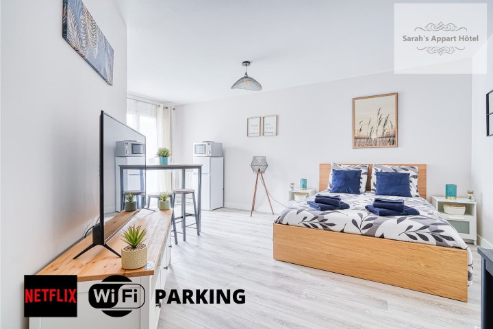 Studio Classé 1 éToile, Parking, Netflix, Wi-fi - Corbeil-Essonnes