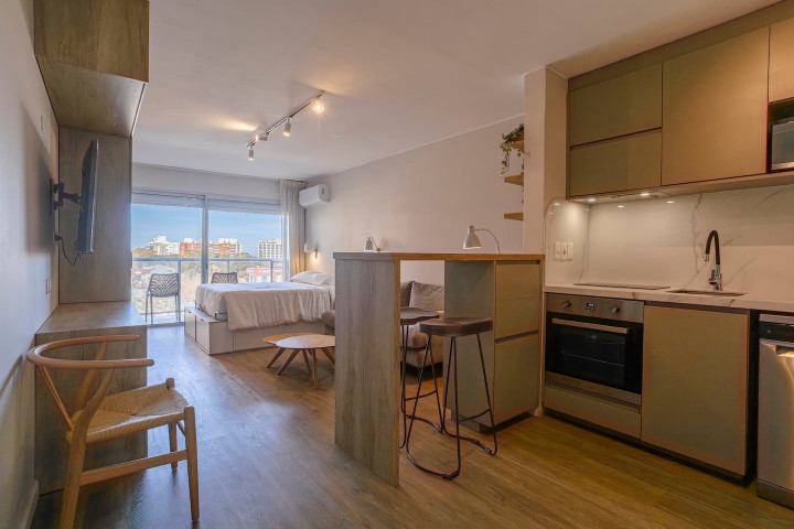 Fully Equipped Studio In The Wtc Area, A Short Walk From La Rambla - Montevidéu