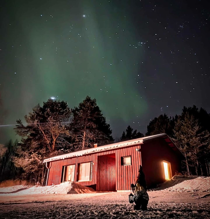 Northern Lights Cabin & Traditional Finnish Sauna - ロヴァニエミ
