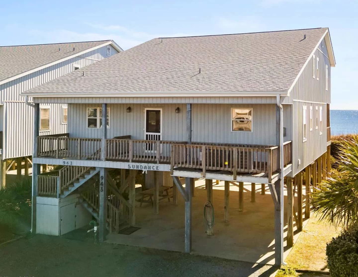 Reel Memories 5br | 4ba Family Friendly Beachfront - Holden Beach, NC