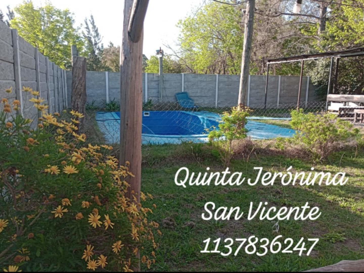 Quinta Jerónima San Vicente Casa Quinta Con Pileta - San Vicente, Argentina