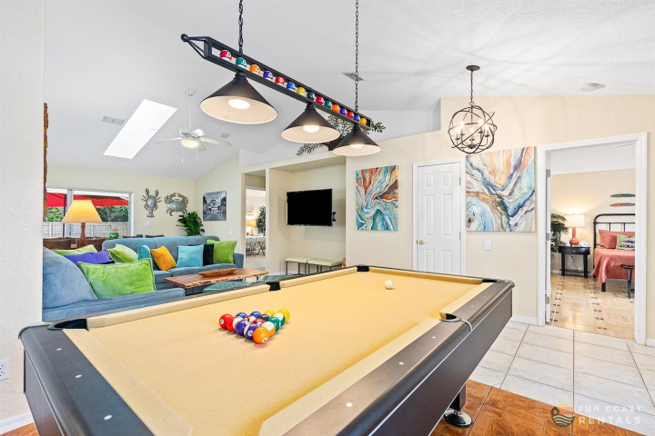 Pool Table, Ping Pong & Yard; Steps To The Ocean - New Smyrna Beach, FL