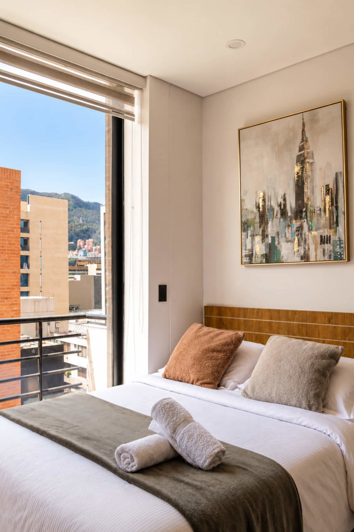 613 - Studio Lumineux Avec Balcon - Bogota