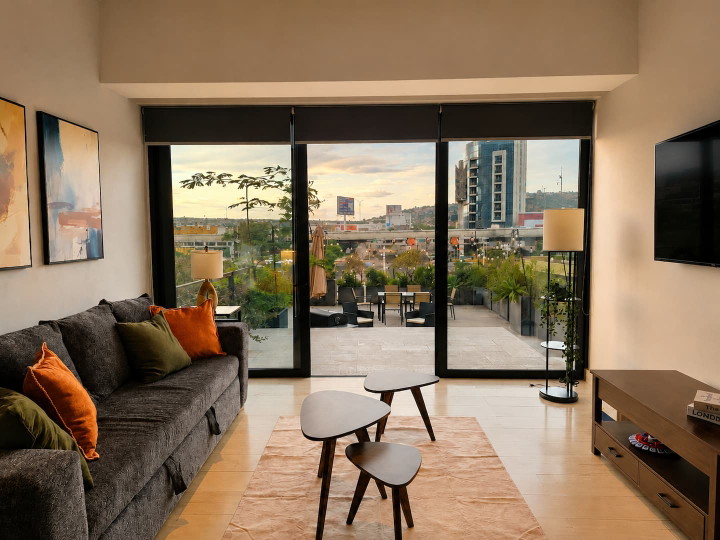 La Gota | Terraza Privada 120 M² + A/c + Alberca - Santiago de Querétaro