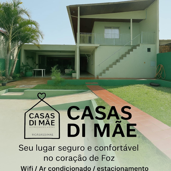 Casa Com 5 Studios Privativos Central 8 Min Py - Foz do Iguaçu