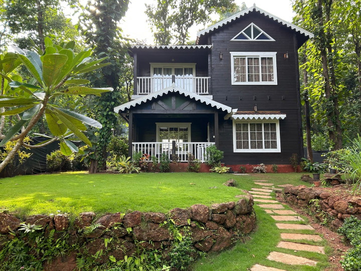 Villa Raia La Villa En Bois Dans La Forêt Tropicale - Goa