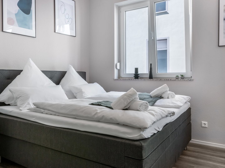 King Size Bed I Kitchen I Citycenter - Bingen