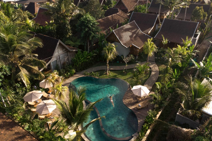 Kayu Retreat Wooden Suite & Lagoon Pool Jungle - インドネシア