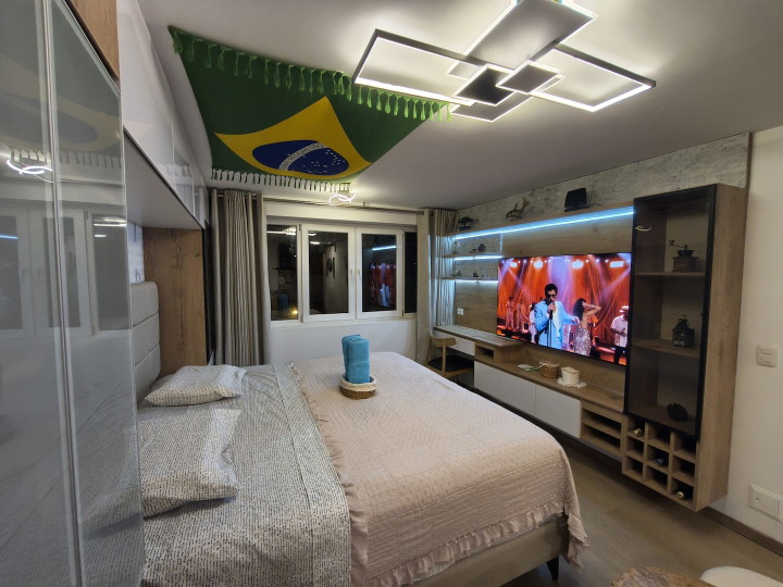 Moderno Monoambiente Con Cama King En Miraflores - Lima