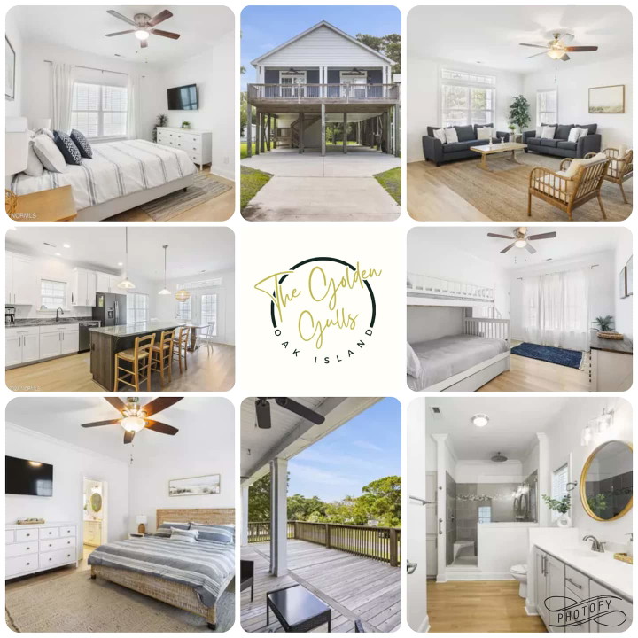 The Golden Gulls House - Oak Island, NC