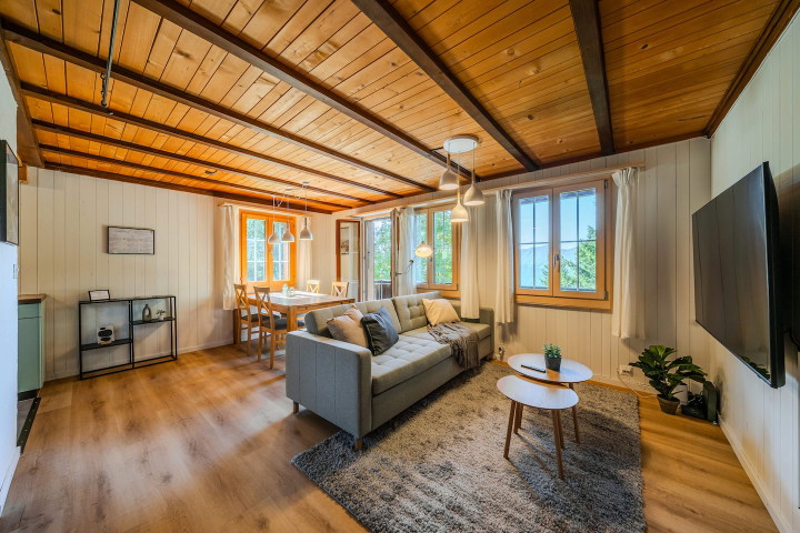Appartement De Montagne | Jacuzzi Et Vue Sur Le Coucher De Soleil - Brienz