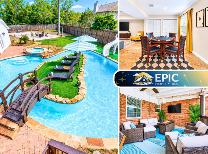 Nasa Entertainment Escape : Jeux, Piscine Avec Rivière Paresseuse - Seabrook, TX