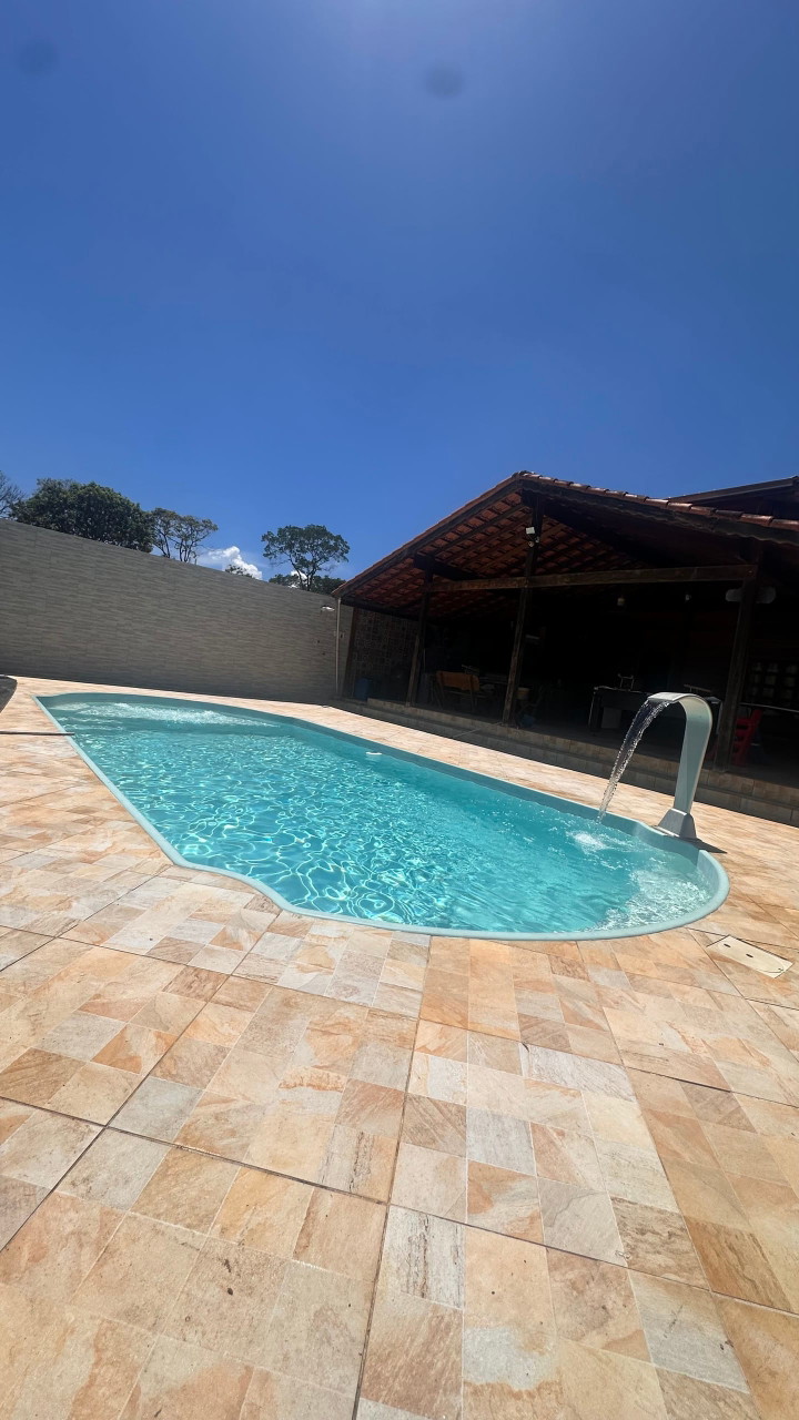 Chácara C/ Piscina E Casa De Madeira P/ 14 Pessoas - Suzano