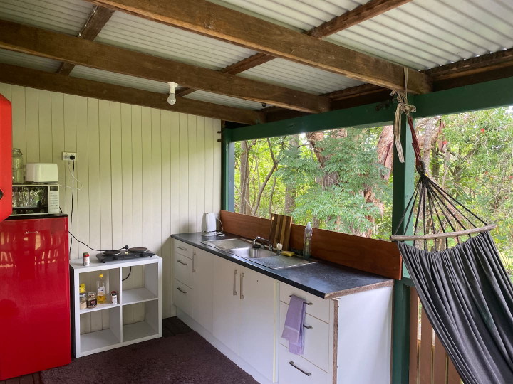 #Nimbin Waterfall Retreat Lavender Bedsitter - 寧賓