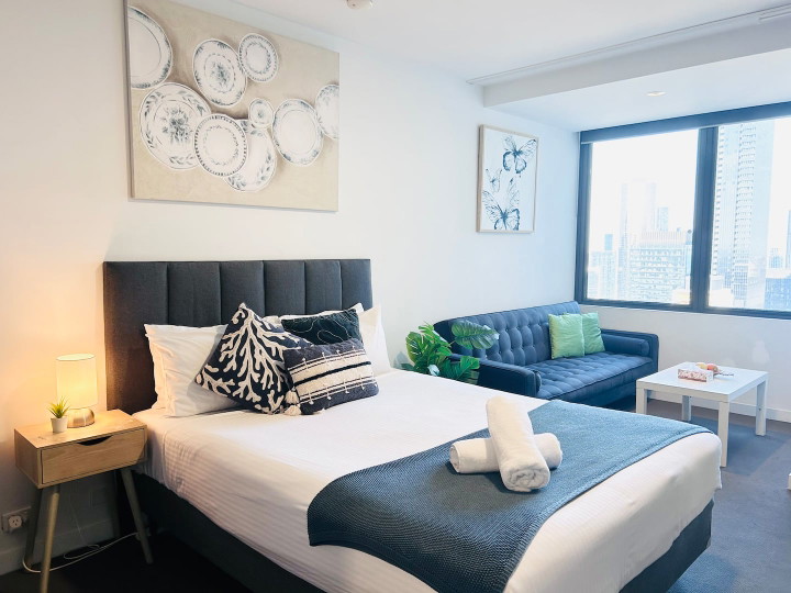 Cityview/balcony/pool/sauna/gym/freetram/(hdss13b) - Melbourne