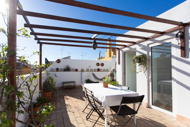 Townhouse With Private Rooftop Terrace - Sevilla