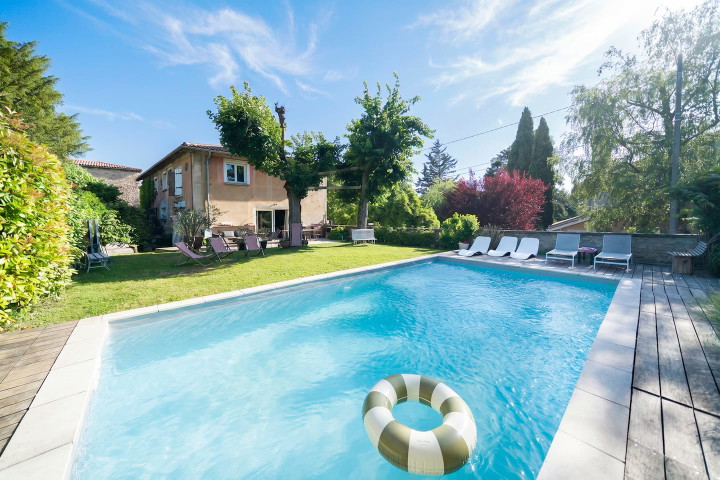 Large House 10-14 People Pool La Rose Du Petit Bois - La Tour-de-Salvagny