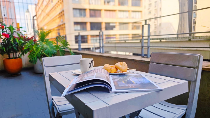 Apt With Private Terrace | Downtown | Bulevar Del Río - Versalles