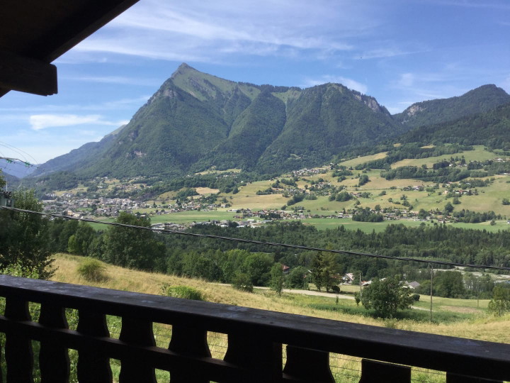 La Rivière Enverse : Chalet Crocus Jolie Vue - Taninges