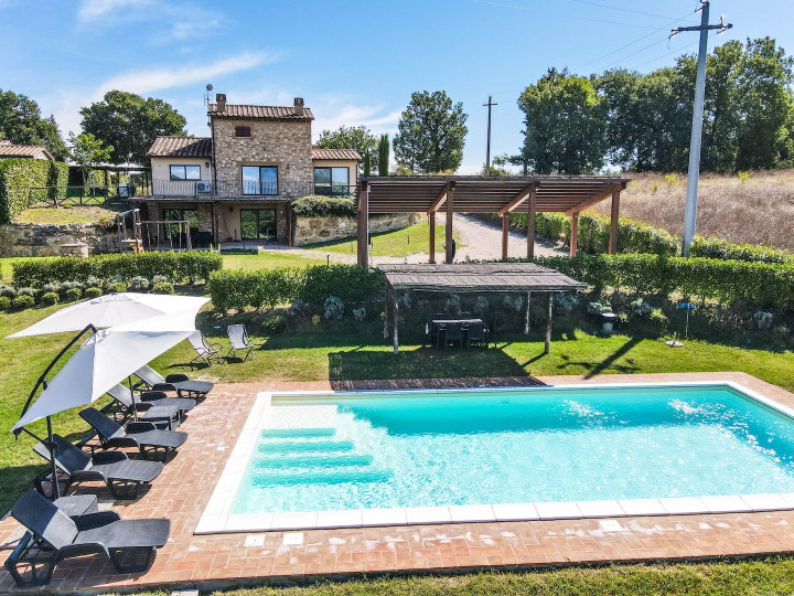 Villa With Private Pool, Air Conditioning, Electric Car Recharge. - Narni