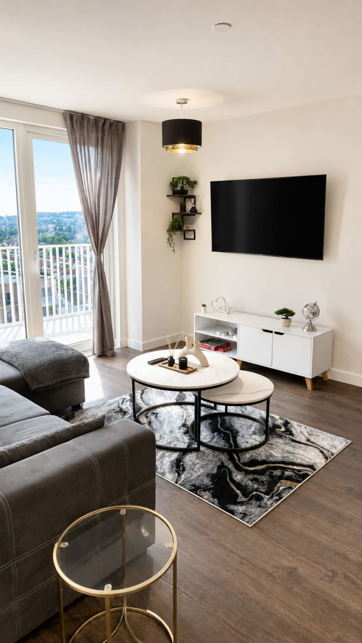Modern Luxury Apartment With Skyline Views - Watford