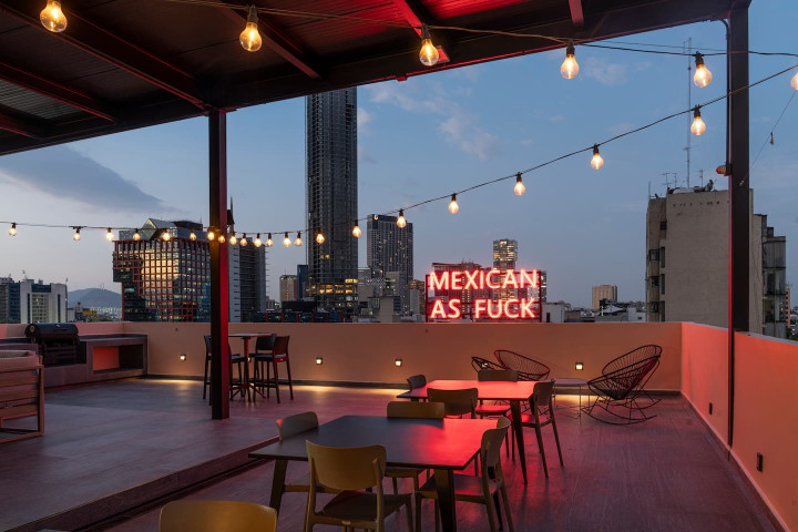 Niu | Balcony + Rooftop + Breakfast | Reforma - Mexico City