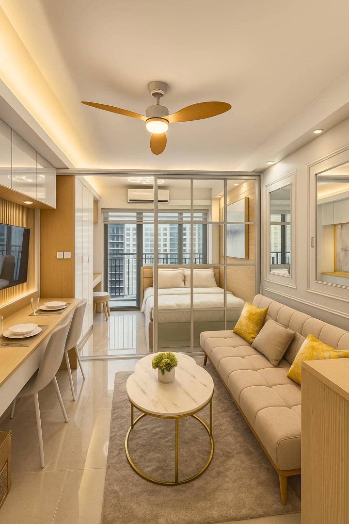 Luxe 1br Unit In Shore Residence Pasay W Balcony - Manila