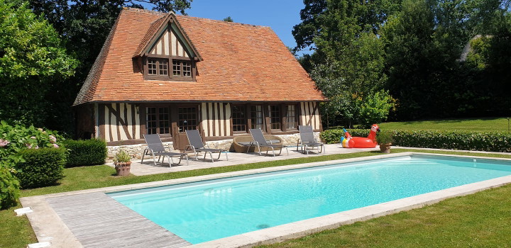 Maison Chaleureuse Au Calme Avec Piscine Chauffée - Trouville-sur-Mer