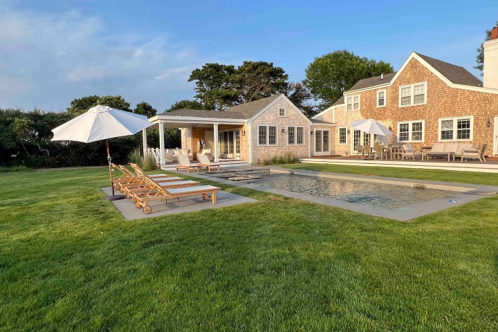 Home On Private Lane W/new Addition, Pool, & Spa - Nantucket, MA
