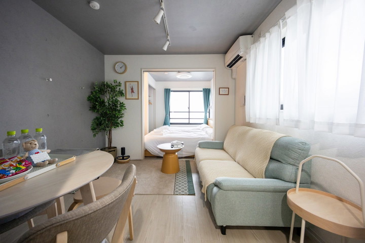 [6 Minutes Direct From Haneda Airport] Newly Built Apartment/7 Minutes On Foot From Station/31 ㎡/100 Inch Projector/long Term Stays Welcome - Tokio