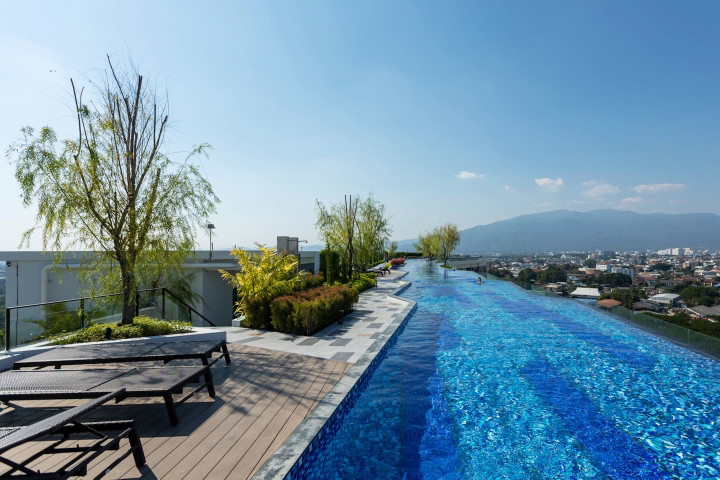 Skyriver Pool, Stunning View, Luxury 2br - Thailand