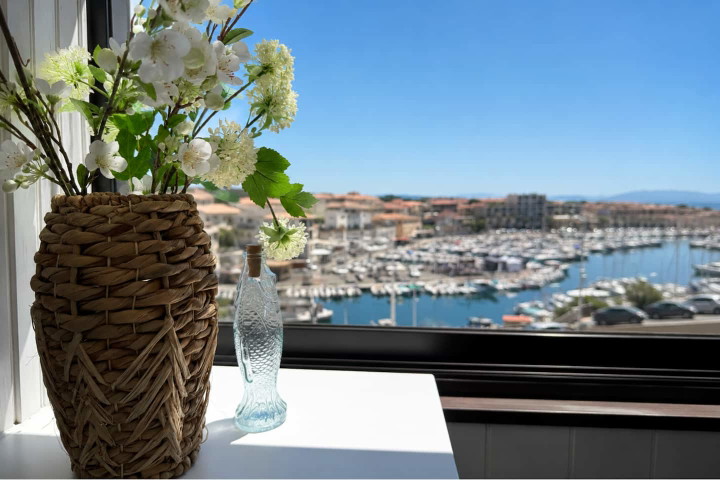 Appartement Vue Mer Sur Le Port De Sausset Piscine - Sausset-les-Pins