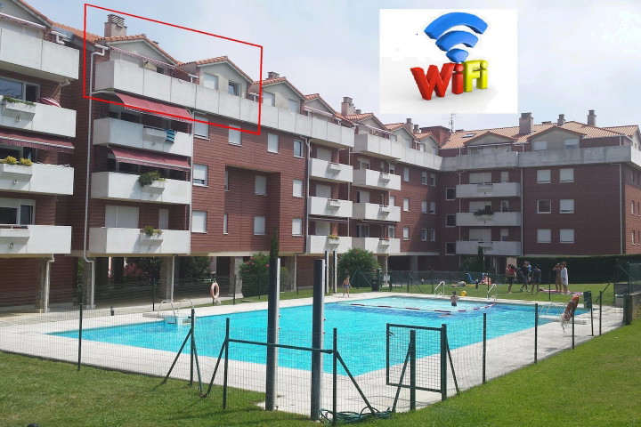 ÁTico De 100m2 Con Piscina Y Terraza. Wiifi Gratis - Castro Urdiales