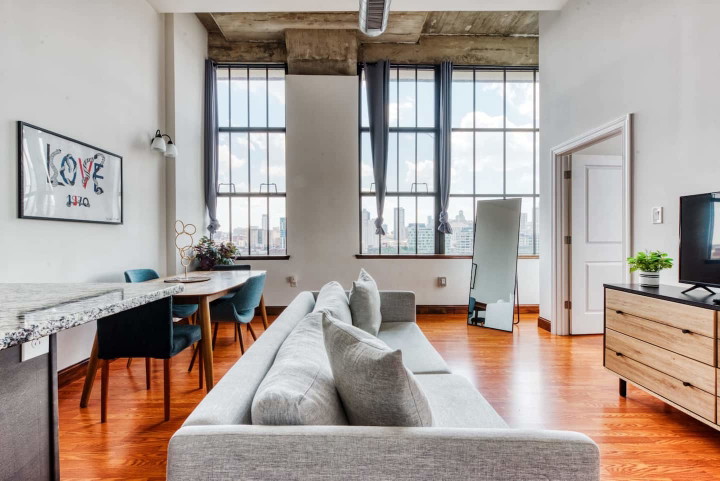 Penthouse De 2 Dormitorios Con Vistas A La Ciudad + Estacionamiento Con Descuento - Filadelfia, PA