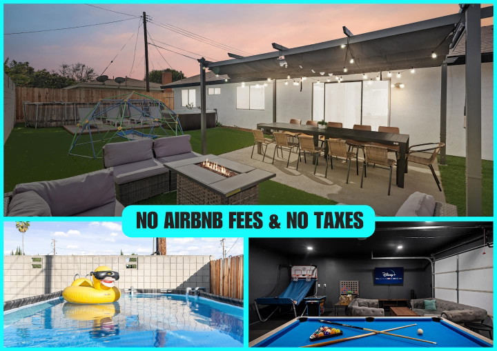 Mickeys Poolside Paradise, 3br Near Disney&conctr - Anaheim