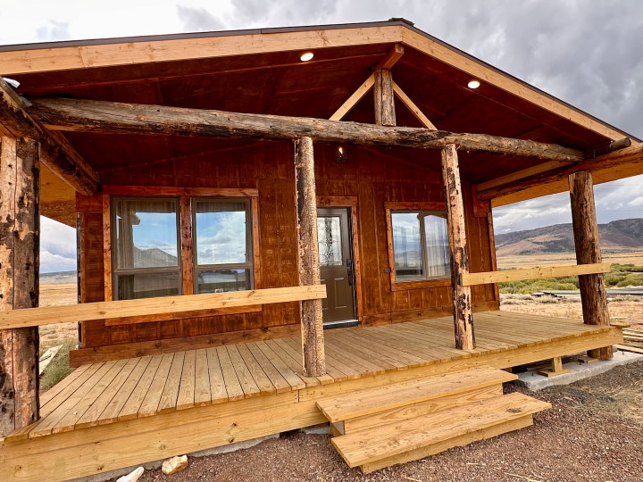 Trapper Cabin On A Working Ranch Near Centennial - Wyoming