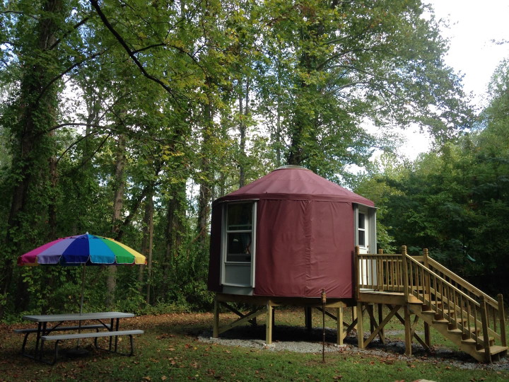 Magical Yurt Escape Into Woods At Retreat - Chilhowee Lake, TN