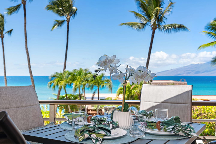Kuleana 321,1 Bett / 1ba, 4 Personen, Blick Von Lanai, Golden Sand Beach In Front, Ac - Hawaii