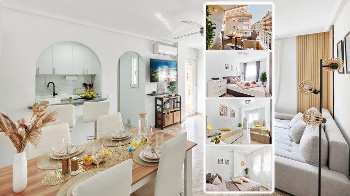 Modern-4-bedroom Apartment 150m To The Beach - Torrevieja