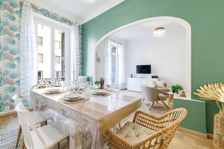Spacious Apartment Le Port 6 People - Nice