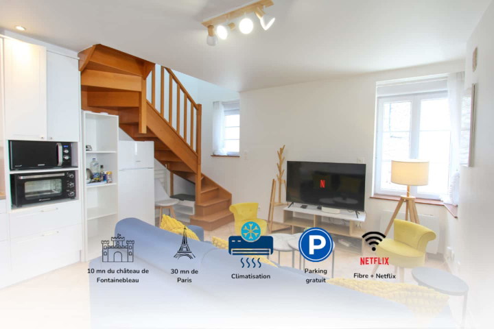 Maison 4 Pers  Parking  30 Min De Paris - Bois-le-Roi