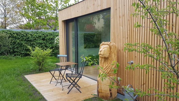 Freistehender Wohnkubus Im Garten - Konstanz