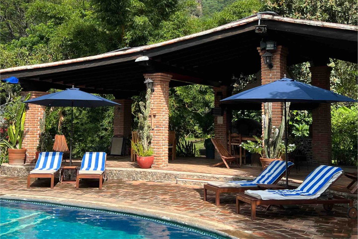 Tonal Cuatli. House With A Pool And Large Garden. - Malinalco
