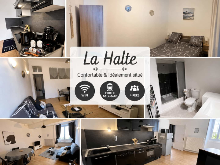 La Halte, Near-train Station, Cozy, Spacious - Issoudun