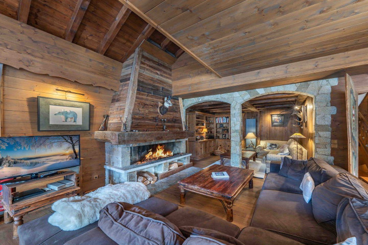 Chalet Authentique Et Cosy Avec Jacuzzi Et Hammam - La Tania