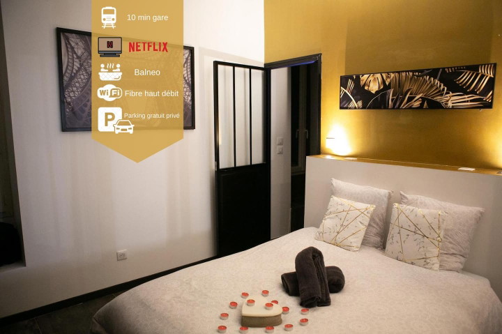 Loft De Courcaille / Balnéo / Free Parking / Wifi - Orléans