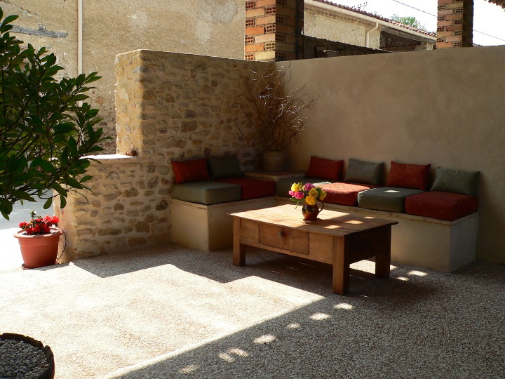 "La Vigne" Gîte**** For 6 People With Pool - Blan